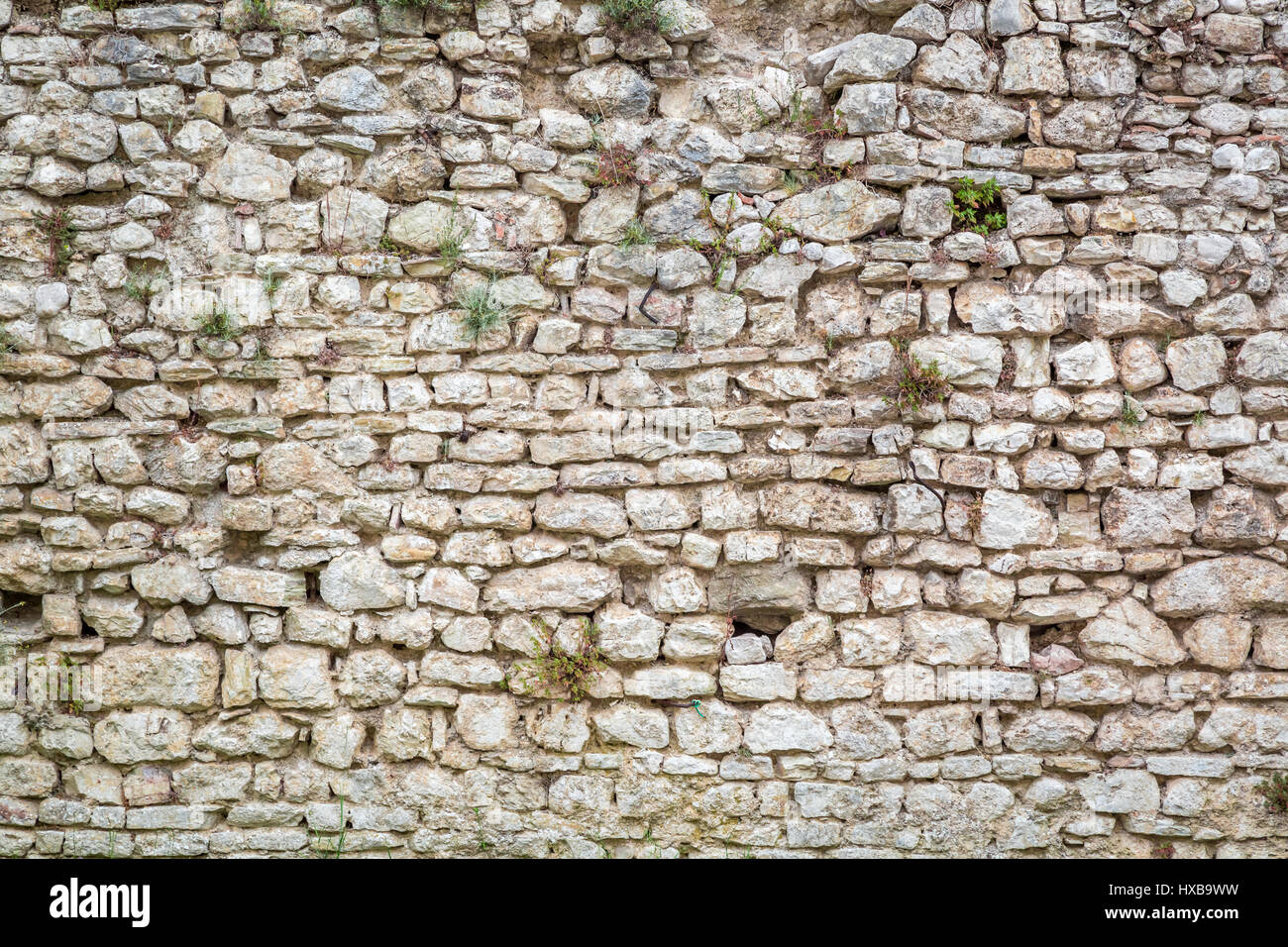 Medieval wall as background Stock Photo - Alamy