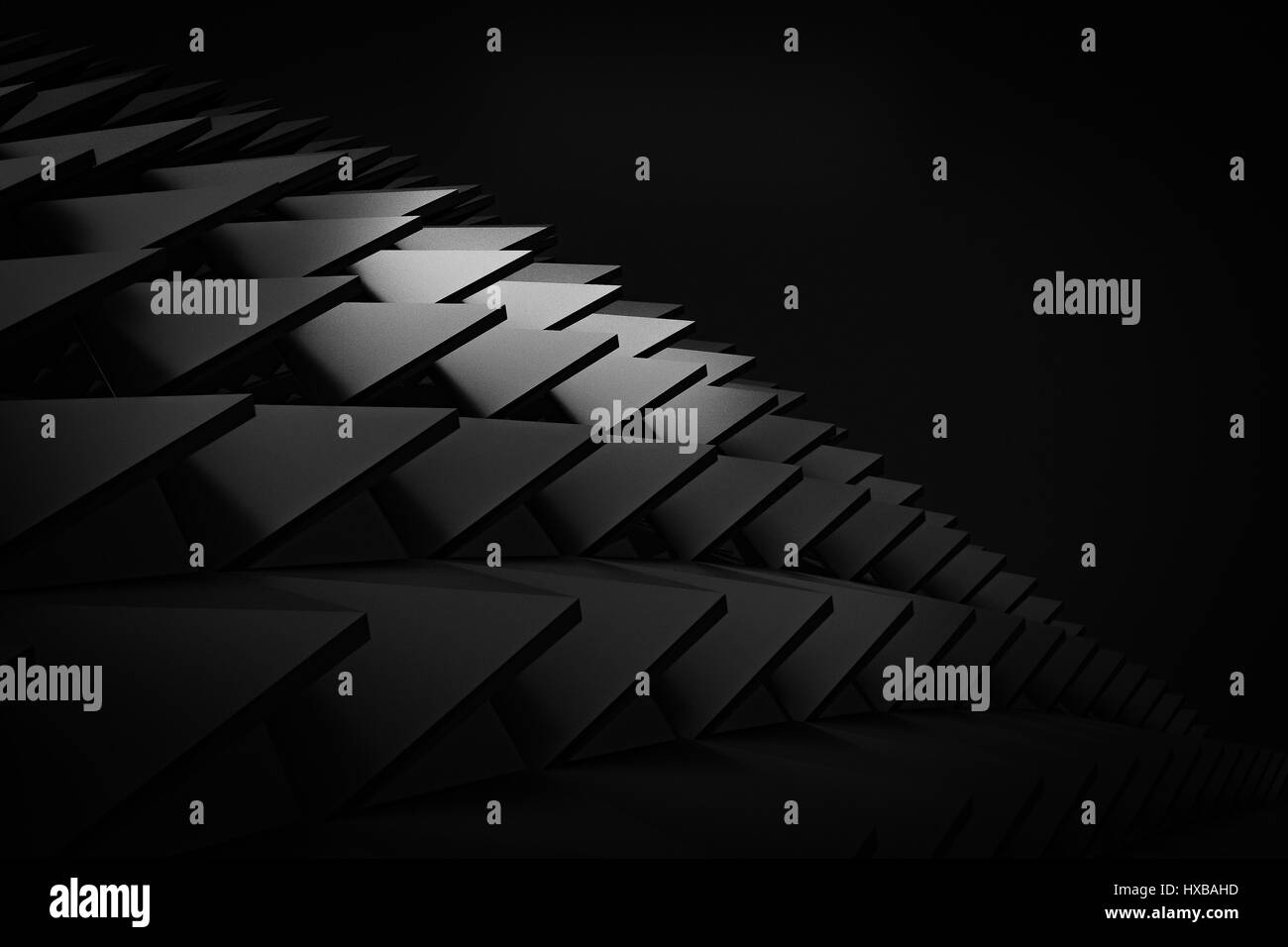 abstract black scale background 3d render Stock Photo - Alamy