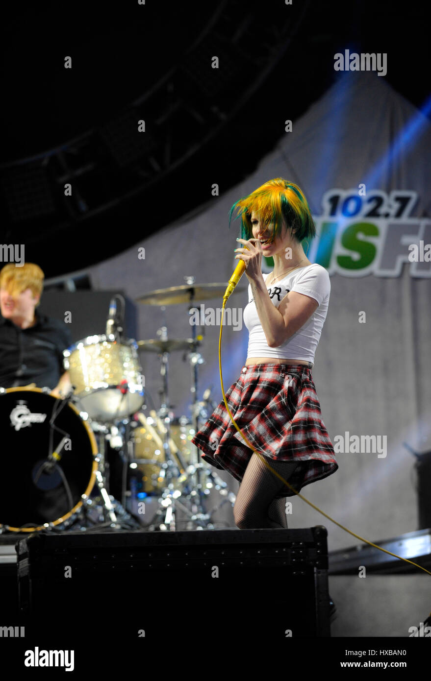Hayley Williams of Paramore performs onstage during 102.7 KIIS FM's ...