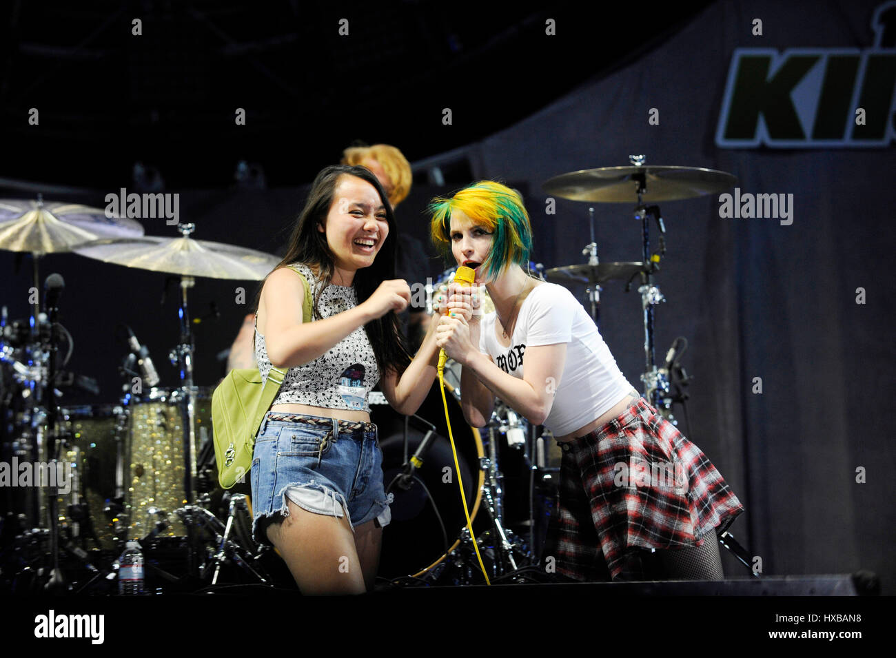 Hayley williams of paramore hi-res stock photography and images - Alamy