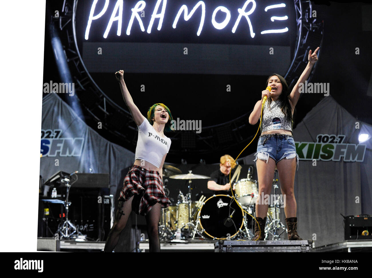 Hayley williams of paramore hi-res stock photography and images - Alamy