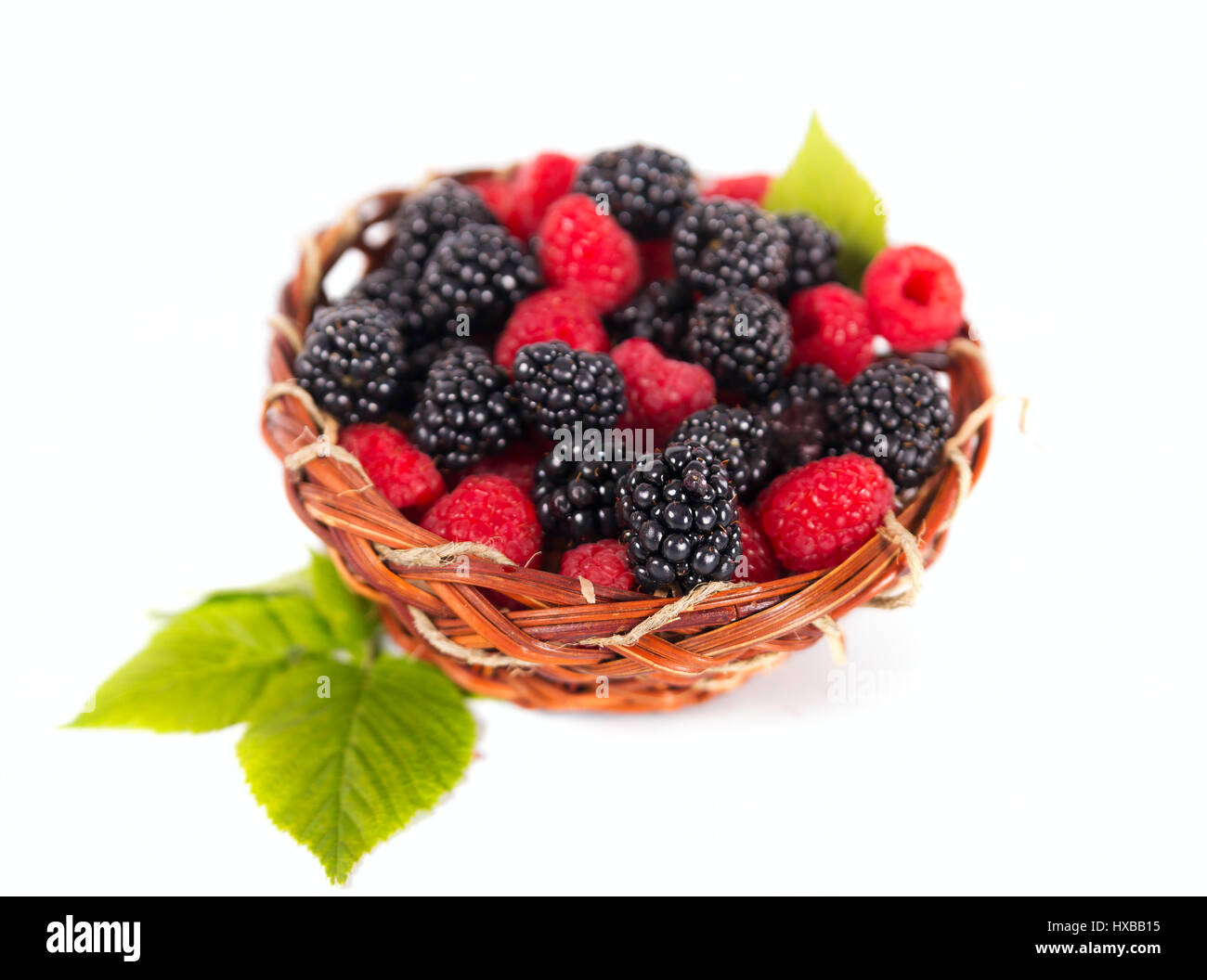 Berries: blackberry, strawberry, raspberry on white Stock Photo - Alamy