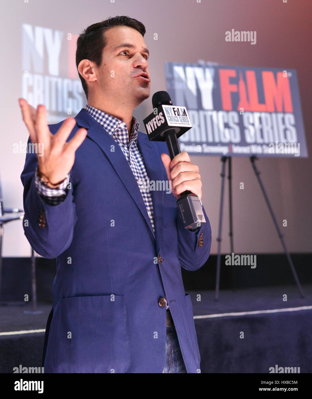 Dave Karger attends a screening of Good Deed Entertainment's "All ...