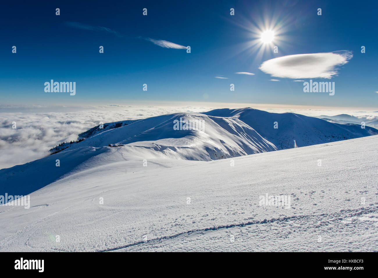 Low Tatras mountain range, Slovakia Stock Photo - Alamy