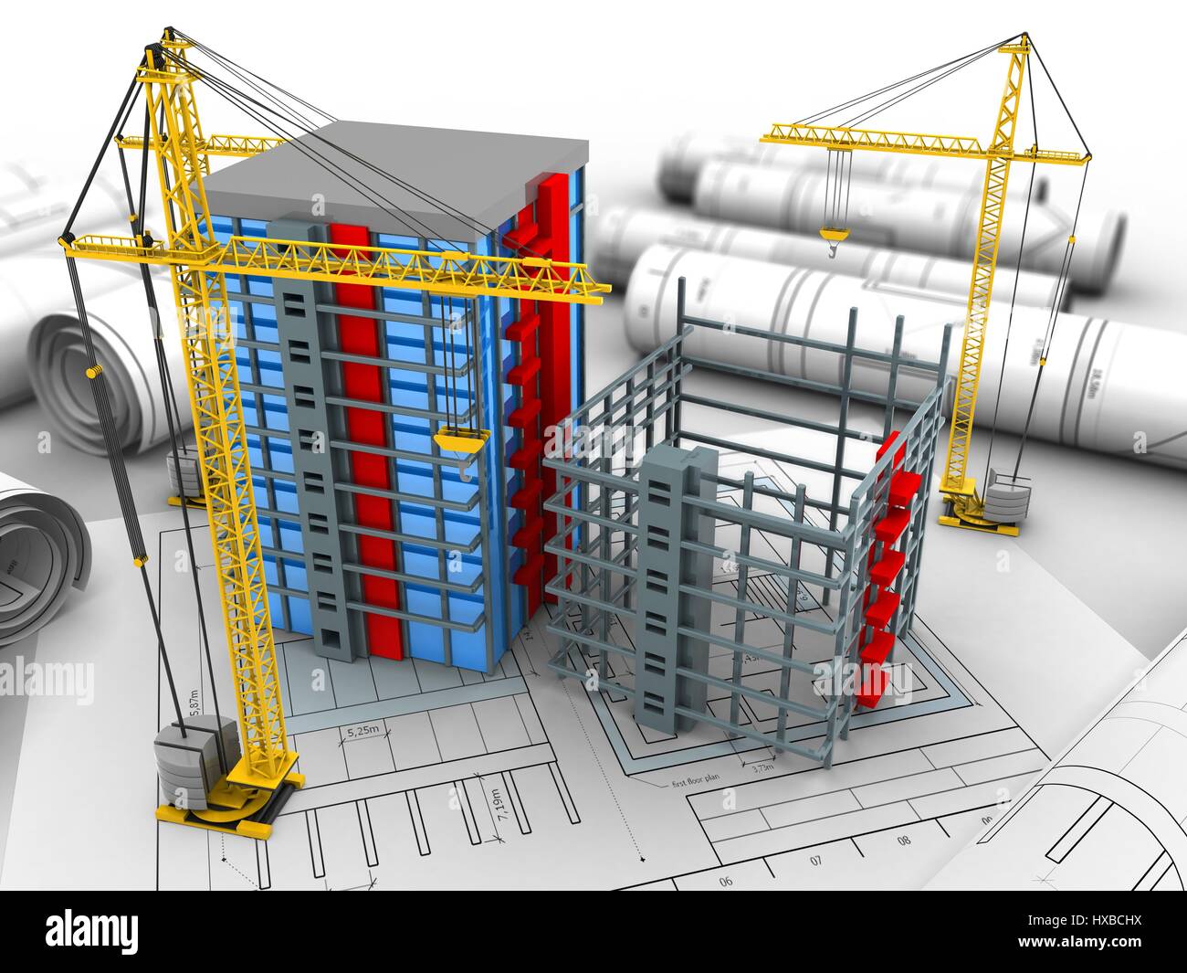 Commercial Construction Blueprints