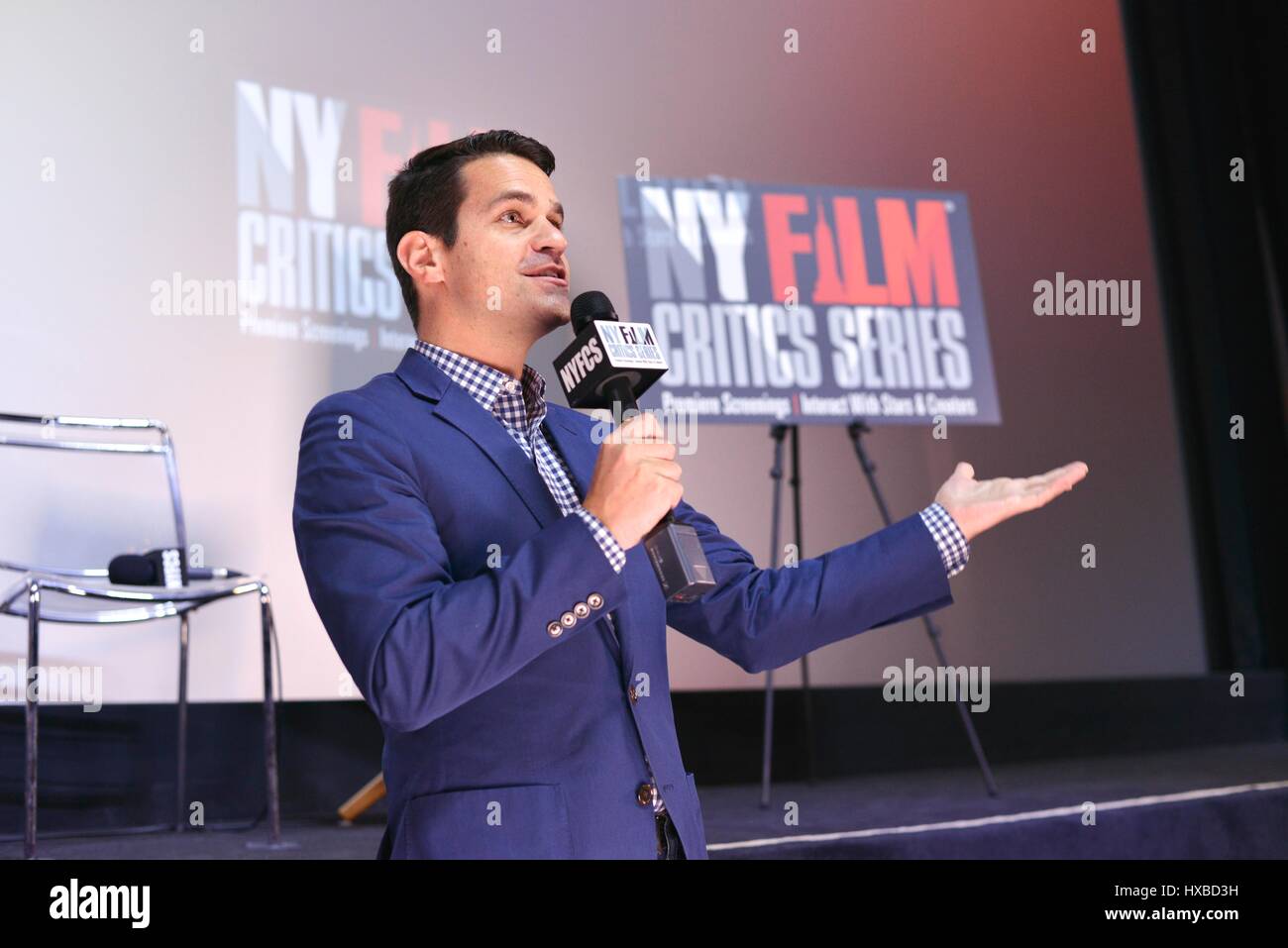 Dave Karger attends a screening of Good Deed Entertainment's "All ...
