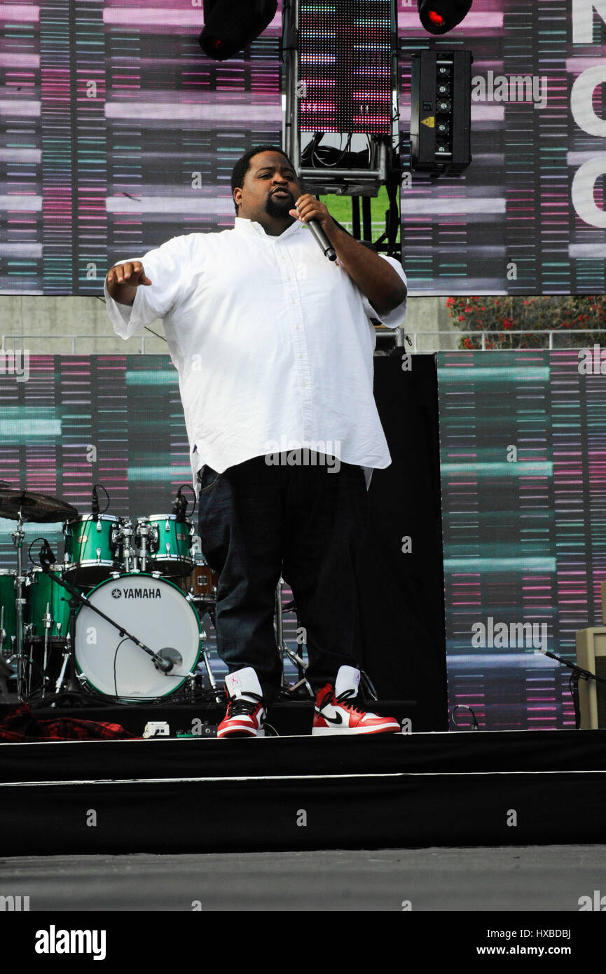Lunchmoney Lewis performs a live concert at the 2015 KIIS FM Wango ...