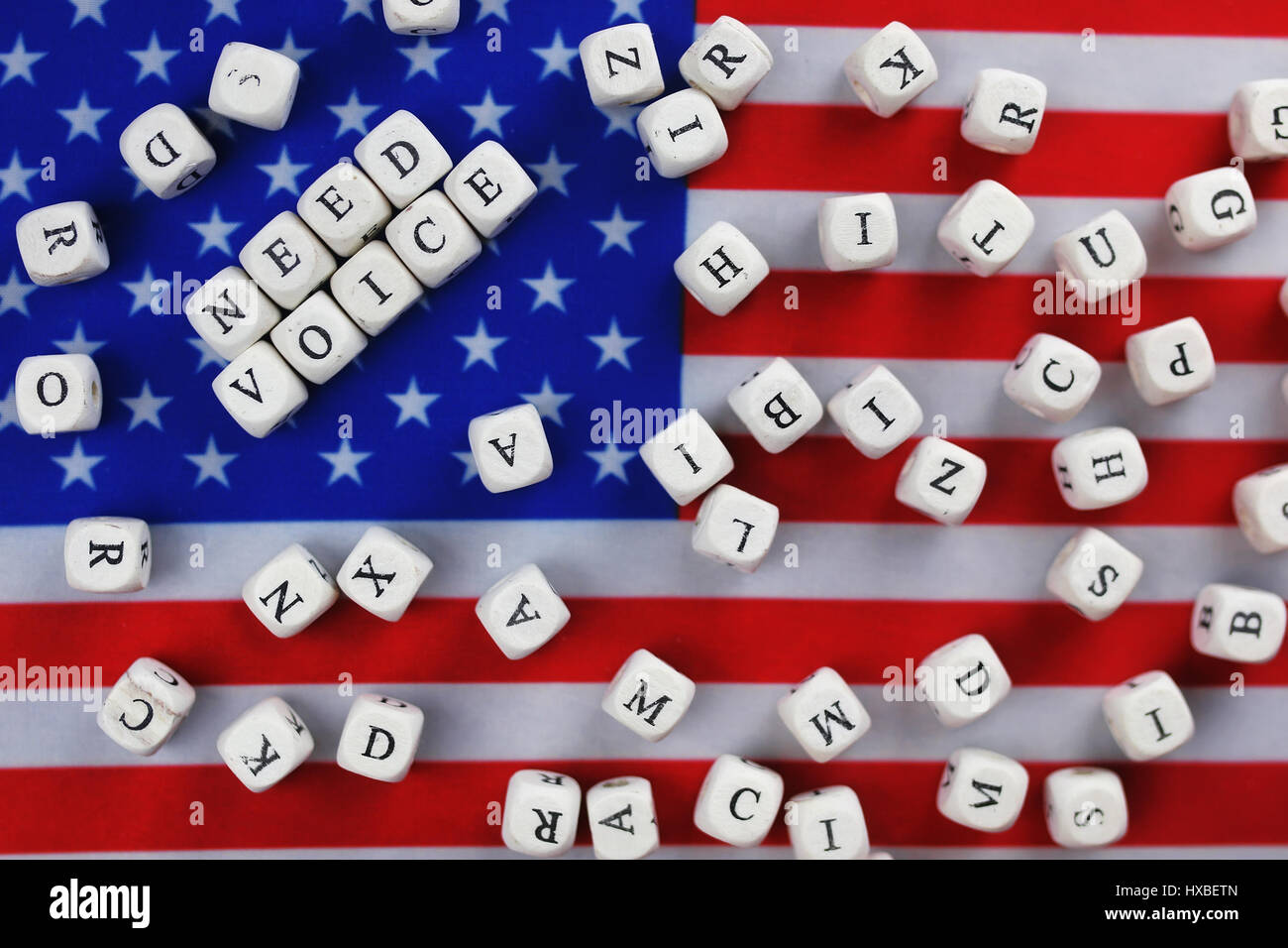 Election simbol on usa flag hi-res stock photography and images - Alamy