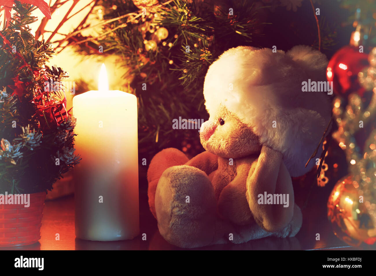 toy candle lamp Stock Photo - Alamy