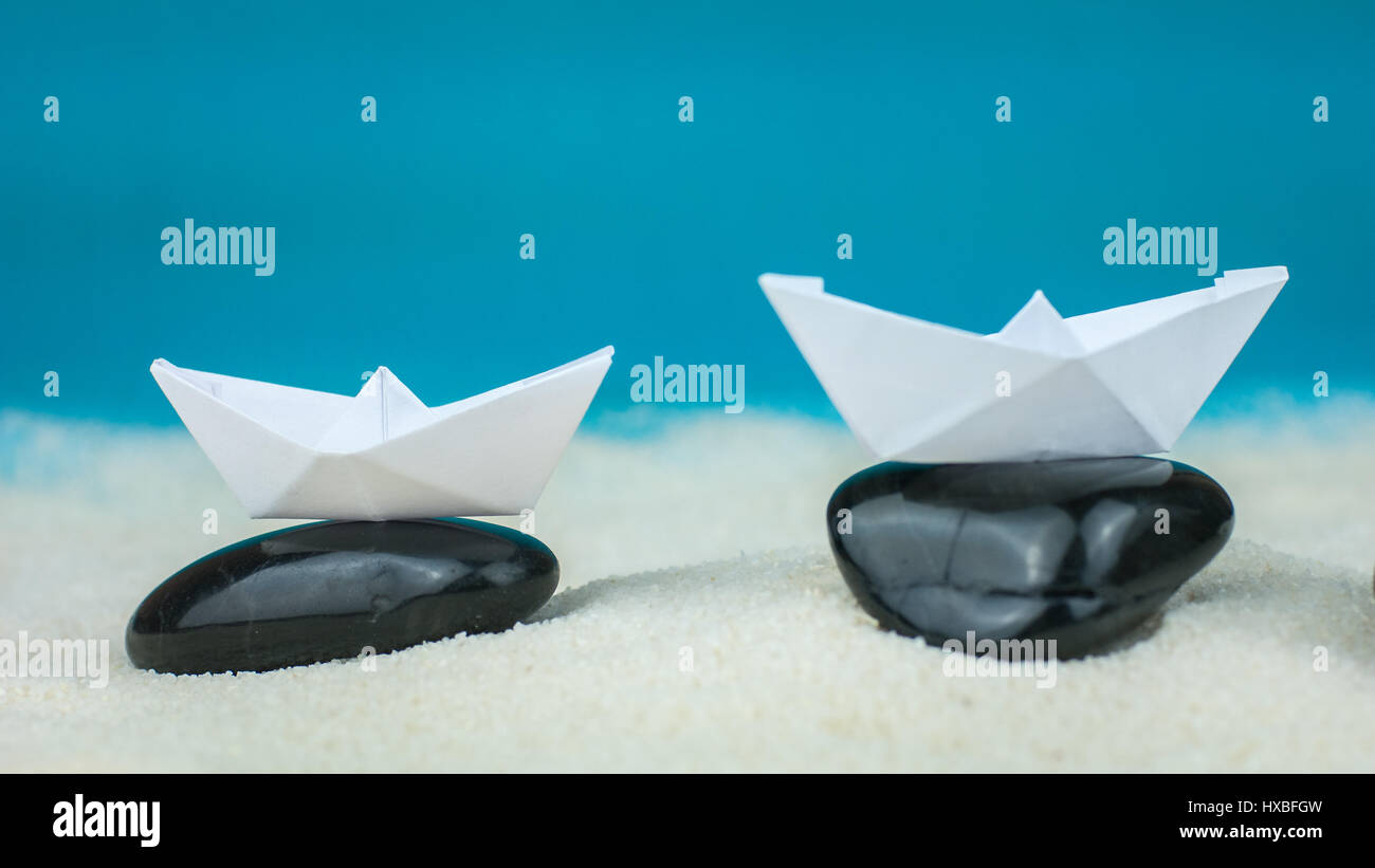 Fragile boats hi-res stock photography and images - Alamy