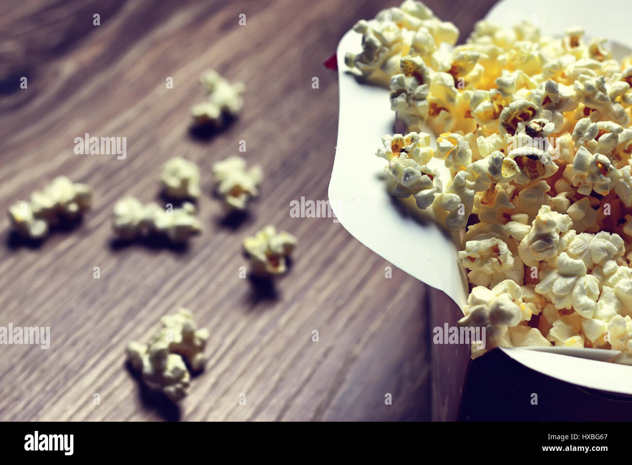 popcorn box floor Stock Photo - Alamy