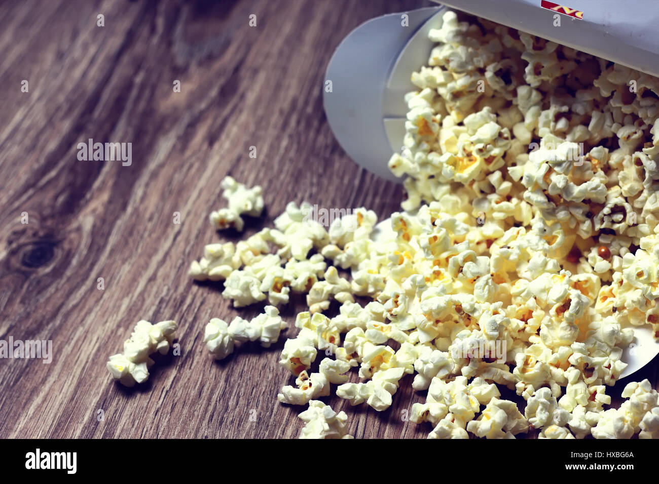 popcorn box floor Stock Photo - Alamy