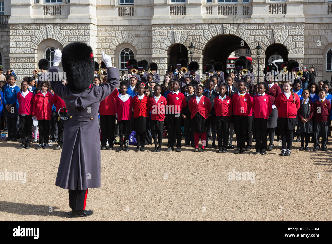 London, UK. 13th Mar, 2017. To mark and celebrate the Sapphire Jubilee ...