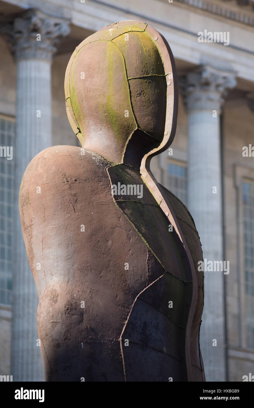Iron man statue birmingham hi-res stock photography and images - Alamy