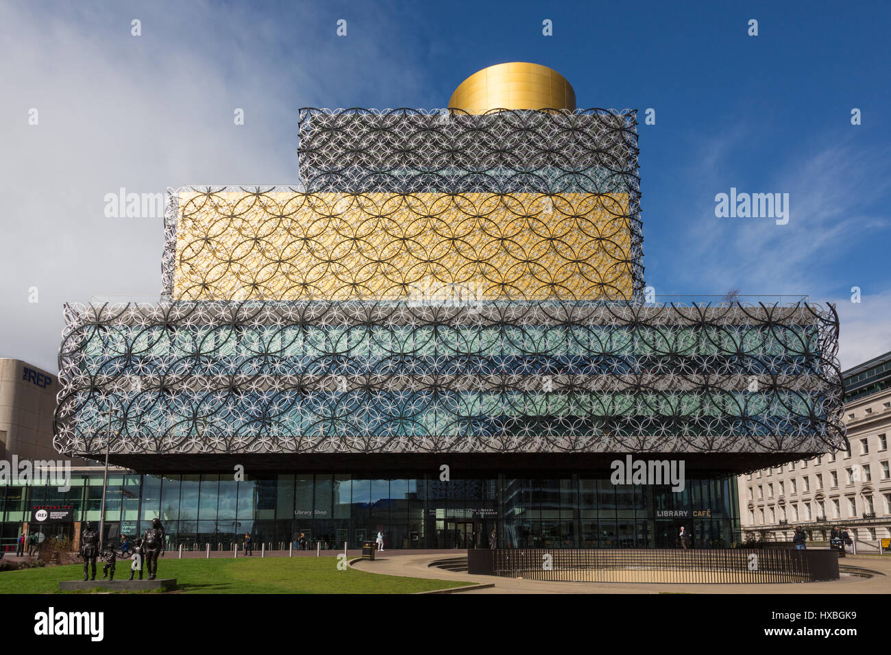 Library of Birmingham, Centenary Square, Birmingham, UK Stock Photo - Alamy