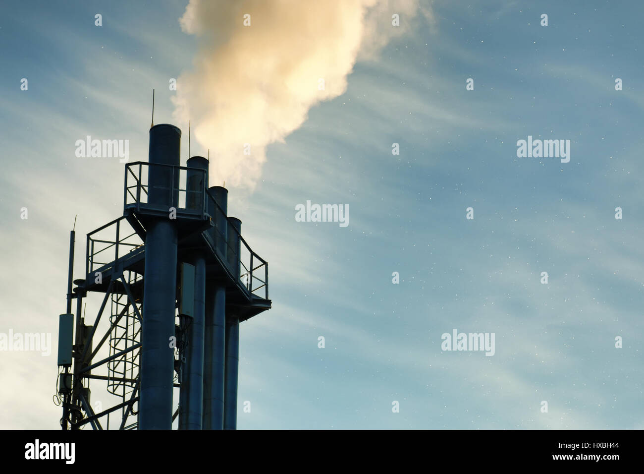 Boiler city russia winter cold hi-res stock photography and images - Alamy