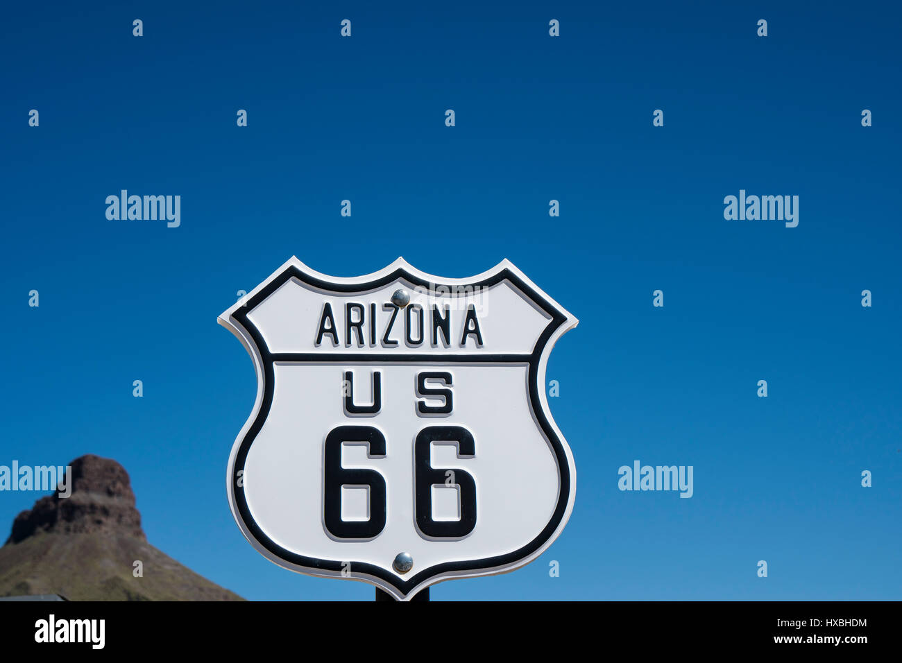 Sign national highway arizona hi-res stock photography and images - Alamy