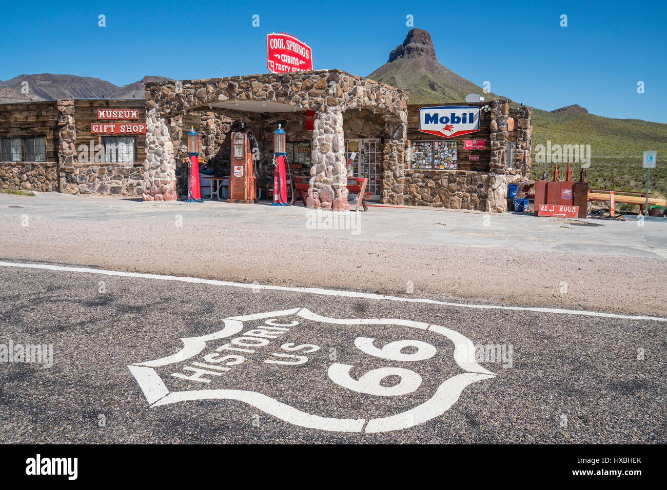Cool Springs, Arizona is a one building place that has a cafe, museum ...
