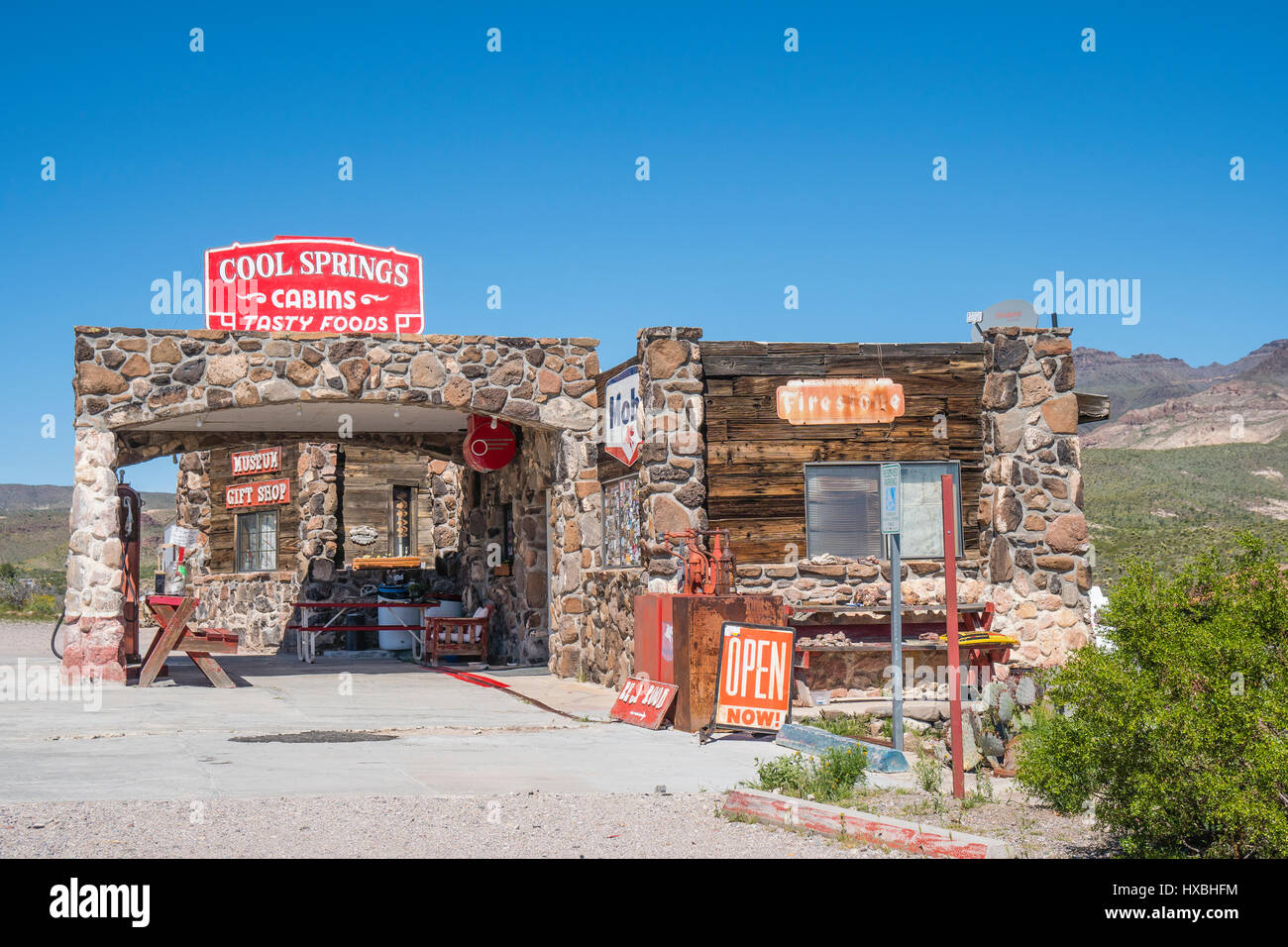 Cool Springs, Arizona is a one building place that has a cafe, museum ...