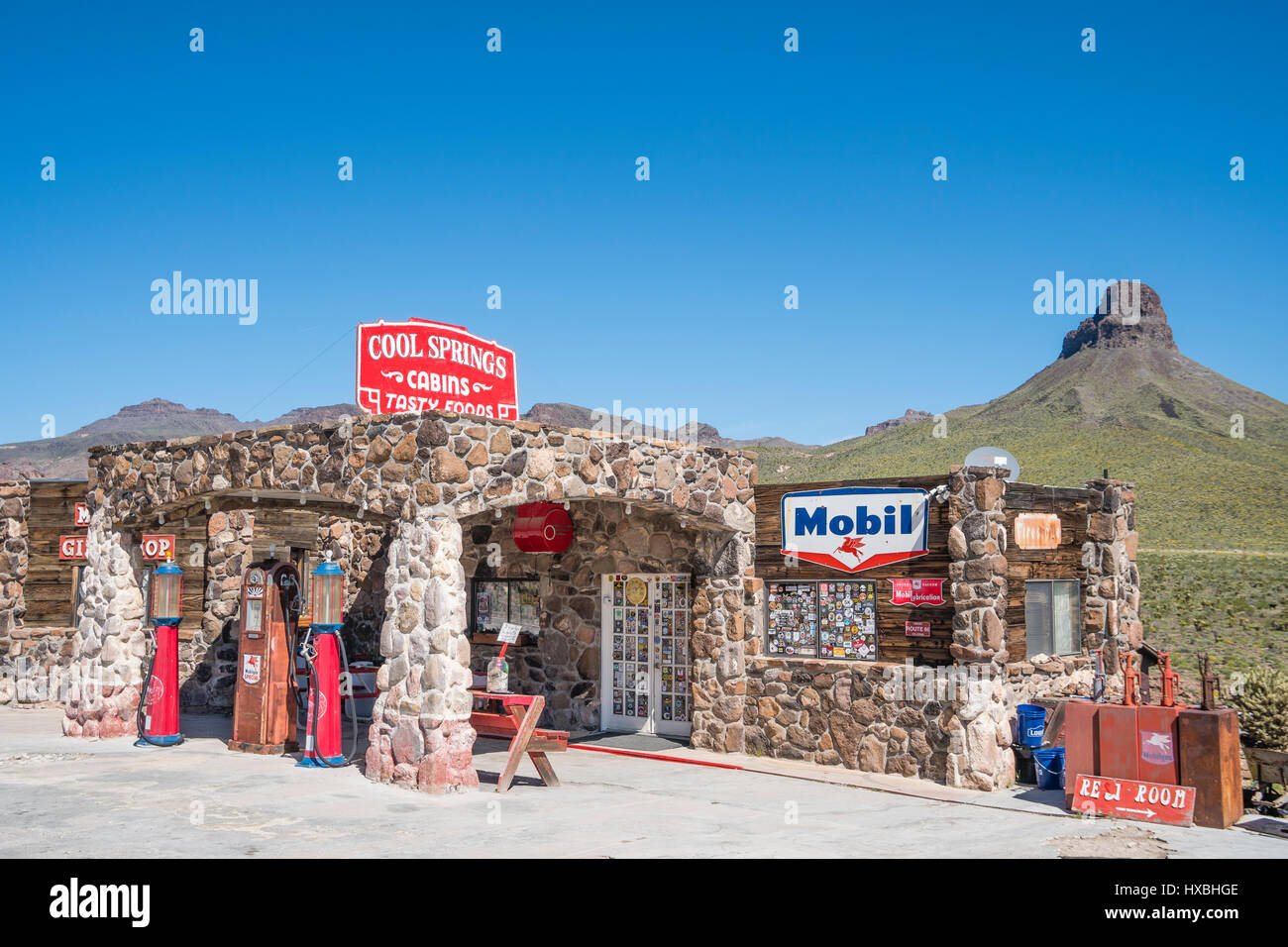 Cool Springs, Arizona is a one building place that has a cafe, museum ...