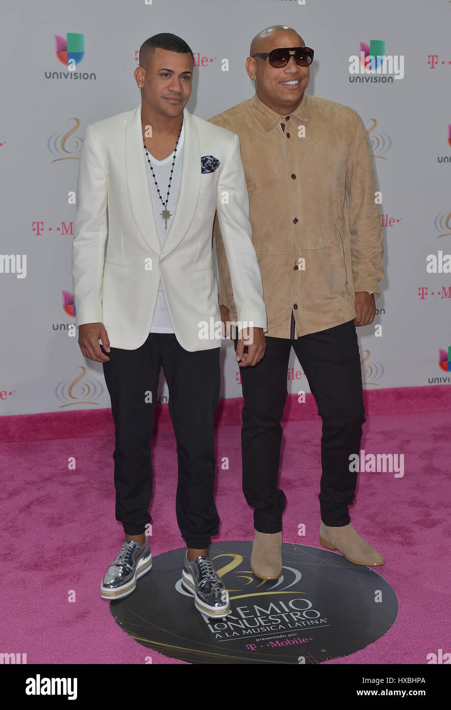2017 Premio Lo Nuestro Awards - Arrivals Featuring: Randy Malcom ...
