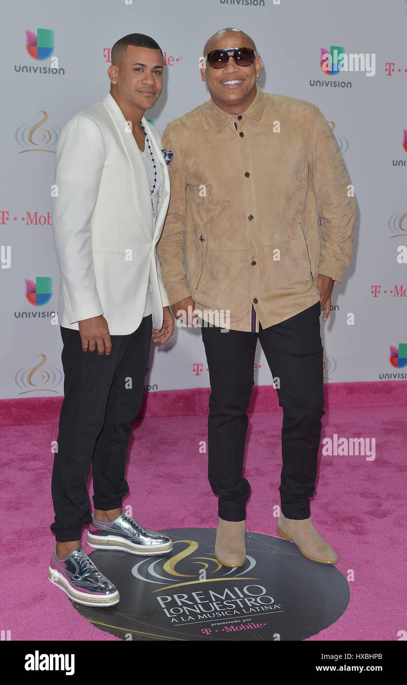 2017 Premio Lo Nuestro Awards - Arrivals Featuring: Randy Malcom ...