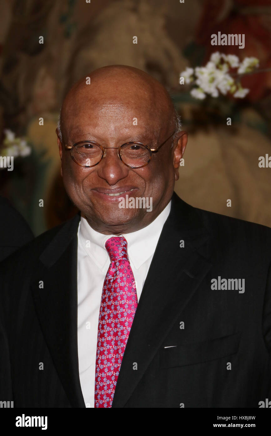 Guests attending Four Seasons Hotel Hamburg 120th anniversary Gala ...