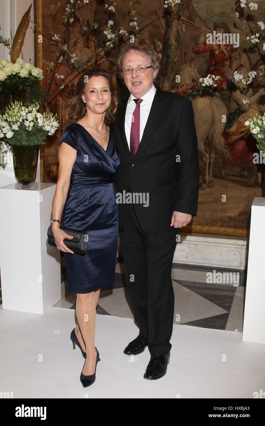 Guests attending Four Seasons Hotel Hamburg 120th anniversary Gala ...