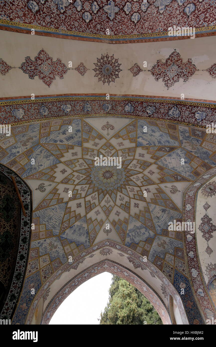 Fin, Kashan, Esfahan, Iran, March 23, 2017, is a historical Persian ...