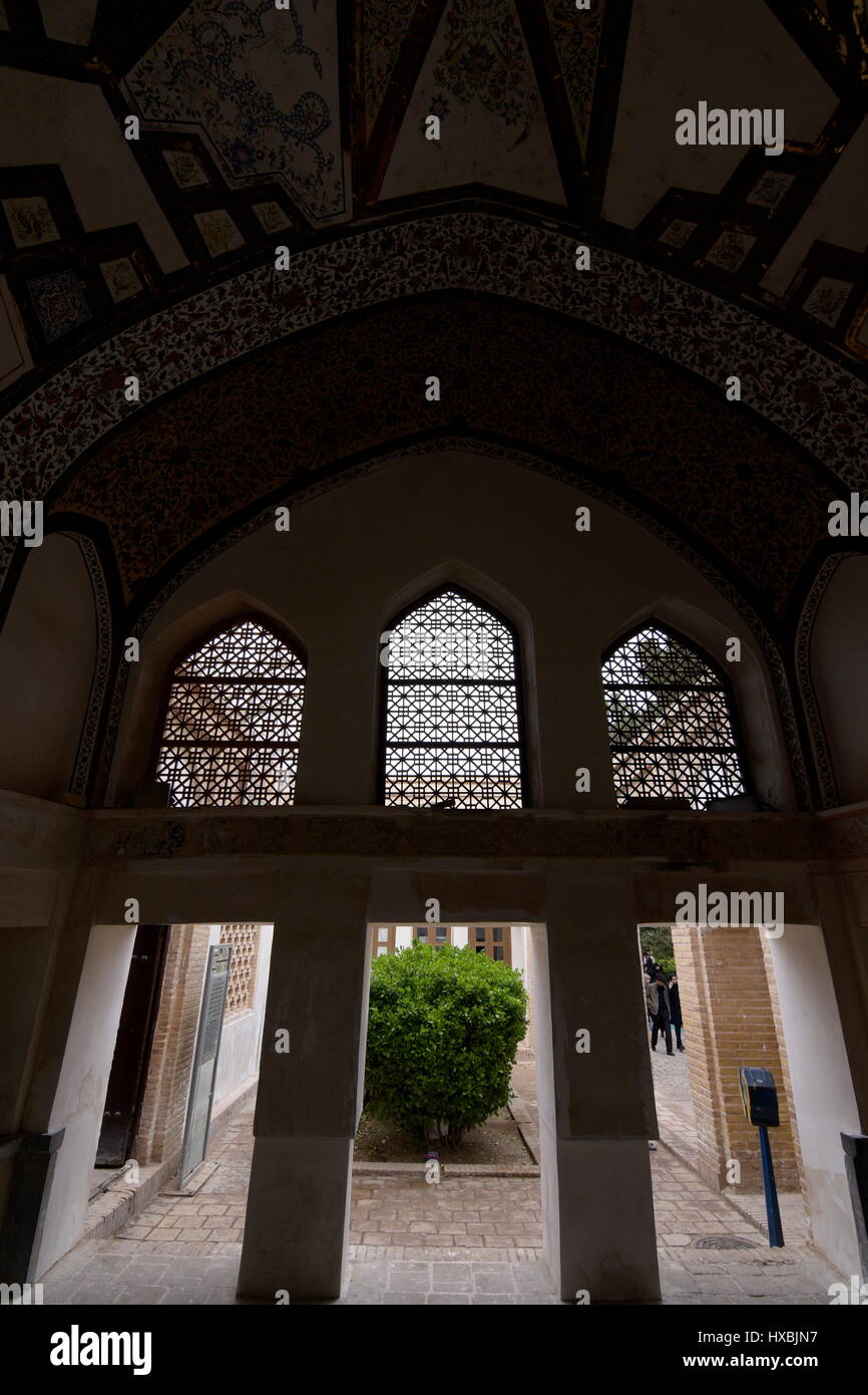 Fin, Kashan, Esfahan, Iran, March 23, 2017, is a historical Persian ...