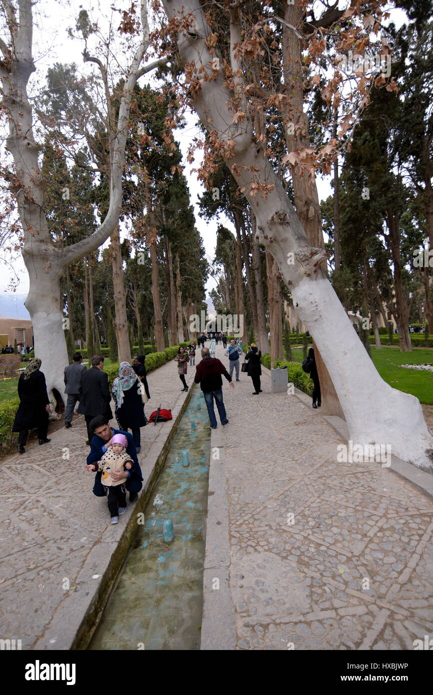 Fin, Kashan, Esfahan, Iran, March 23, 2017, is a historical Persian ...