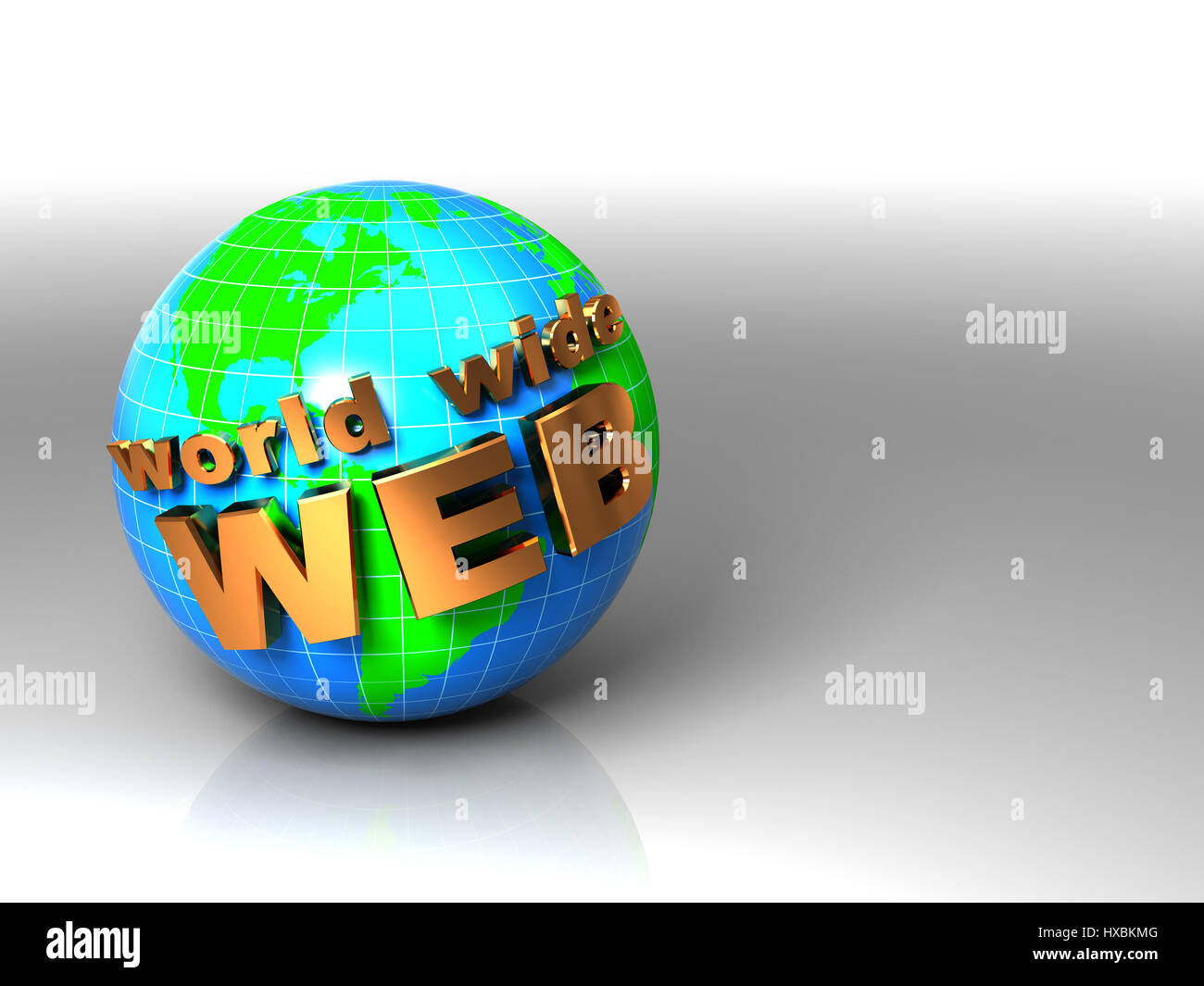 abstract 3d illustration of internet concept background, with copyspace ...