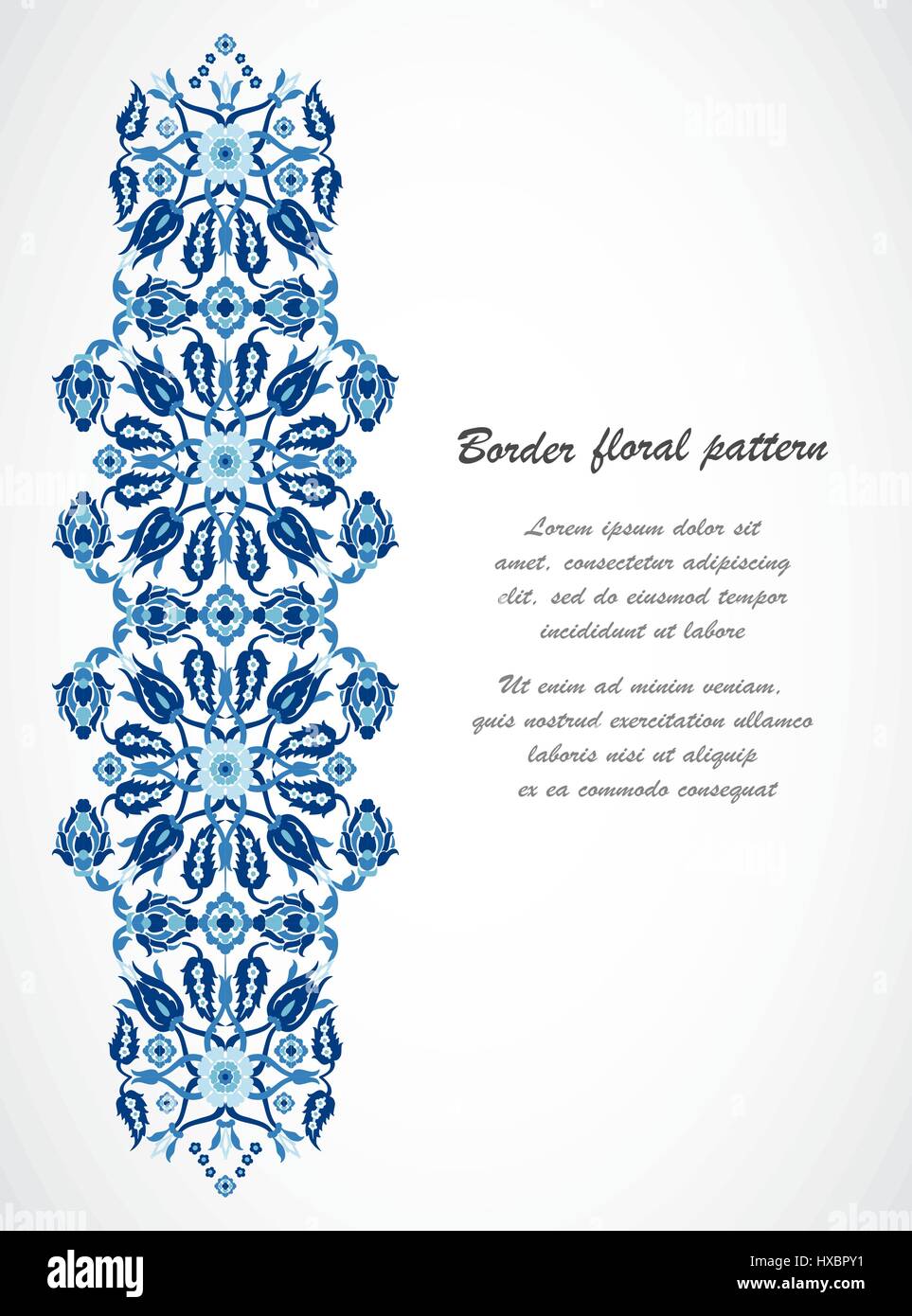 damask border vector
