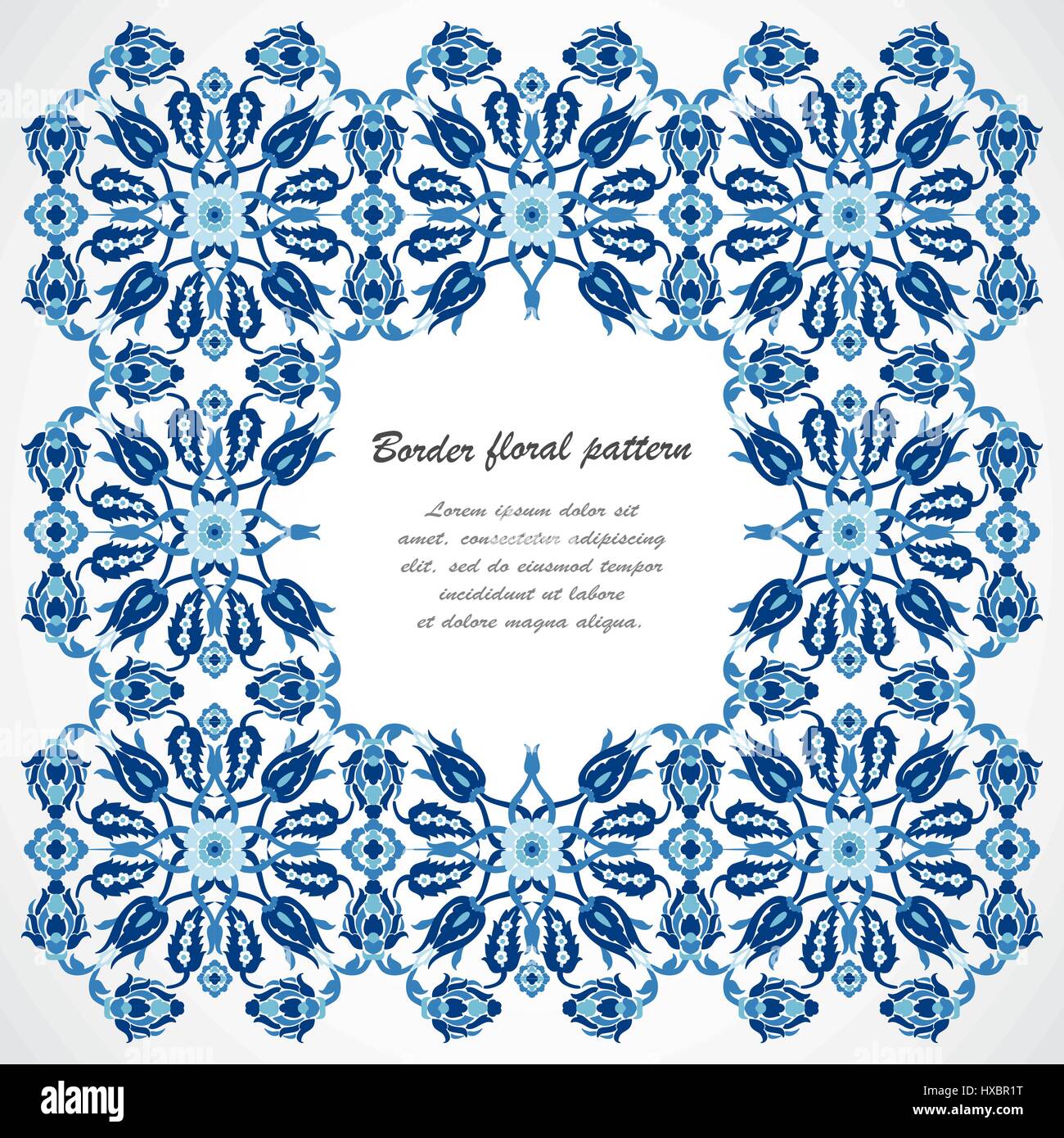 Arabesque Border Design