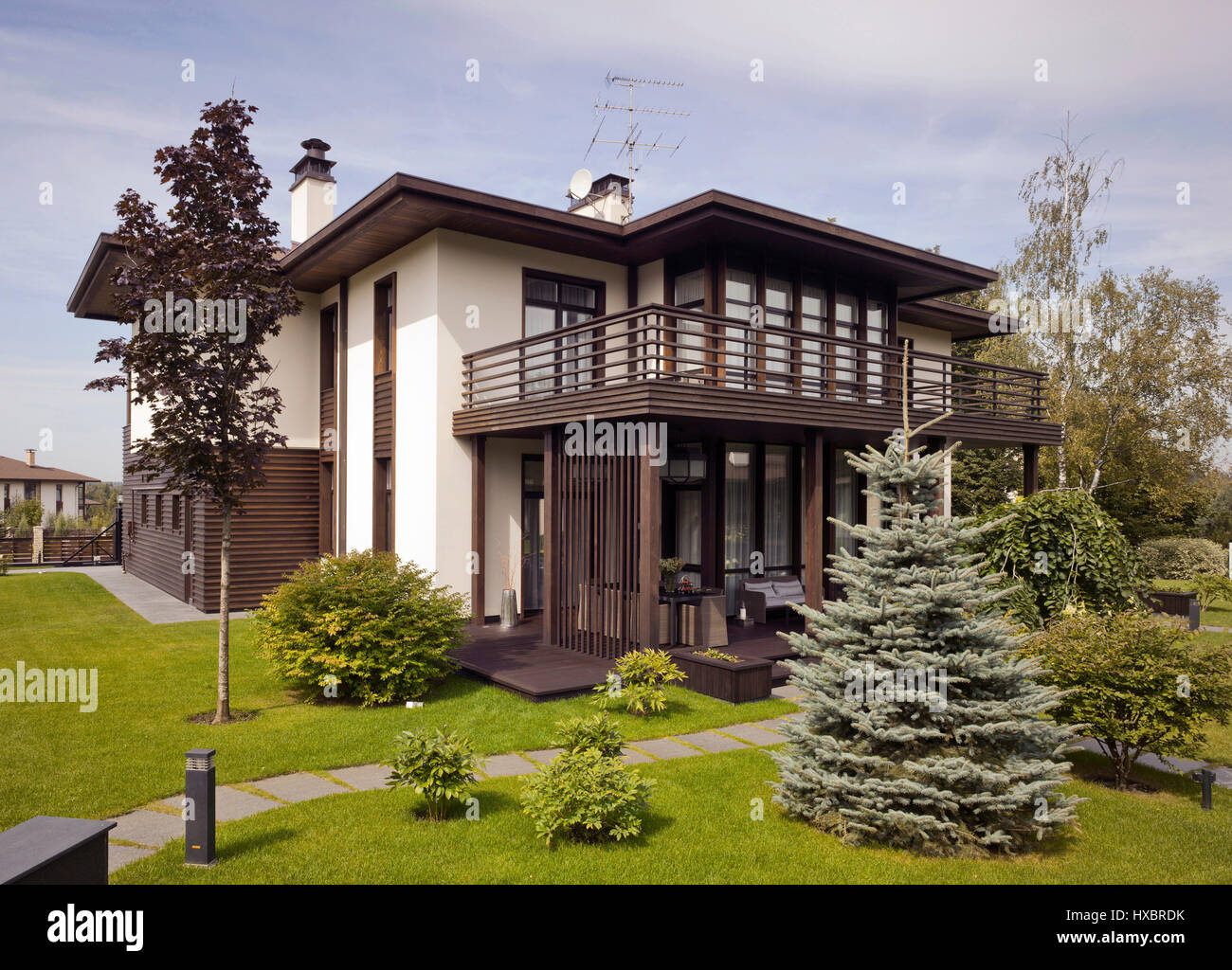 Luxury country house near Moscow Stock Photo - Alamy