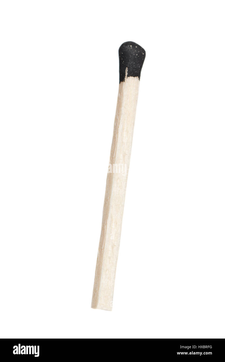 Match isolated on white background Stock Photo - Alamy