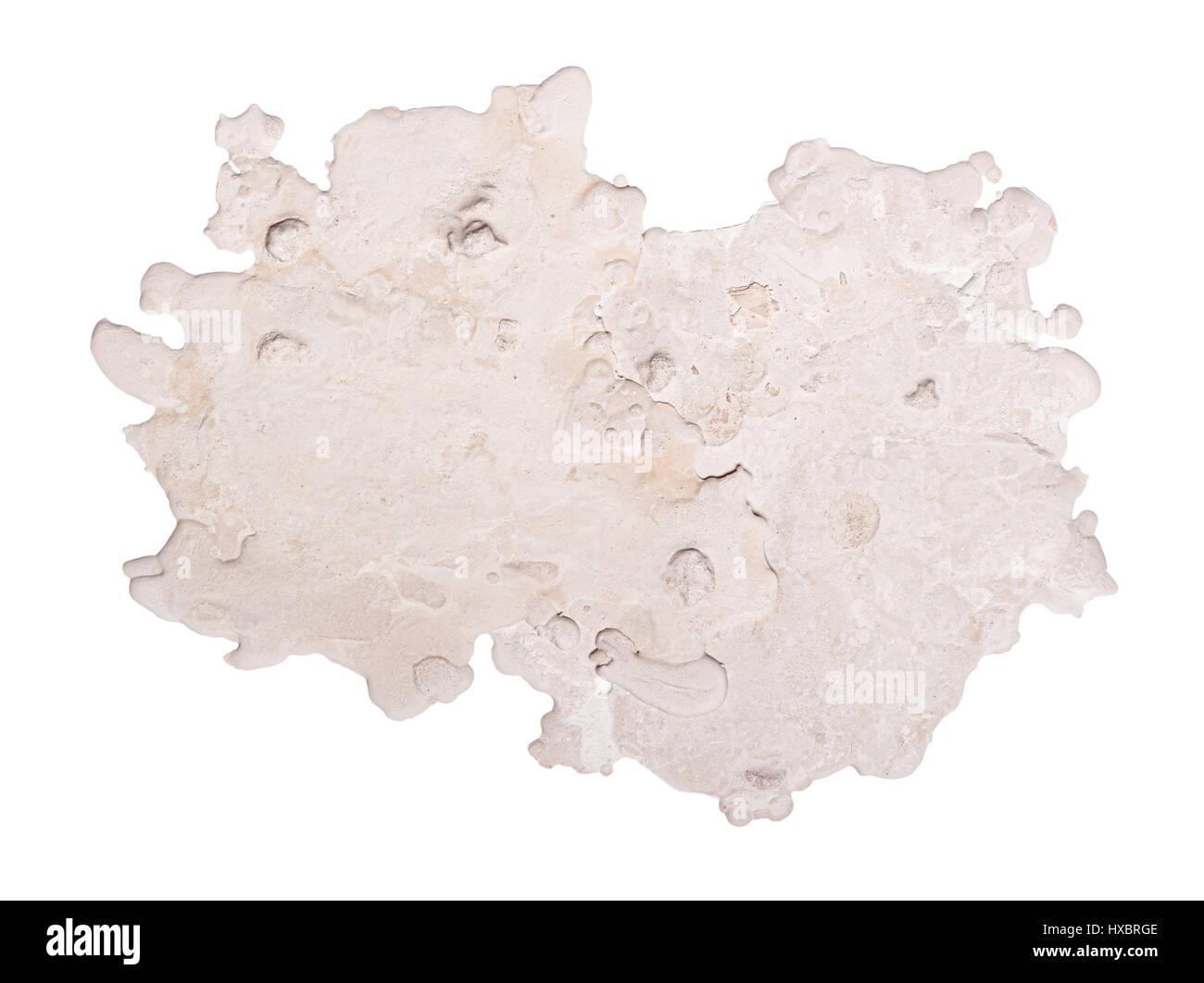 Blob isolated on white Stock Photo - Alamy
