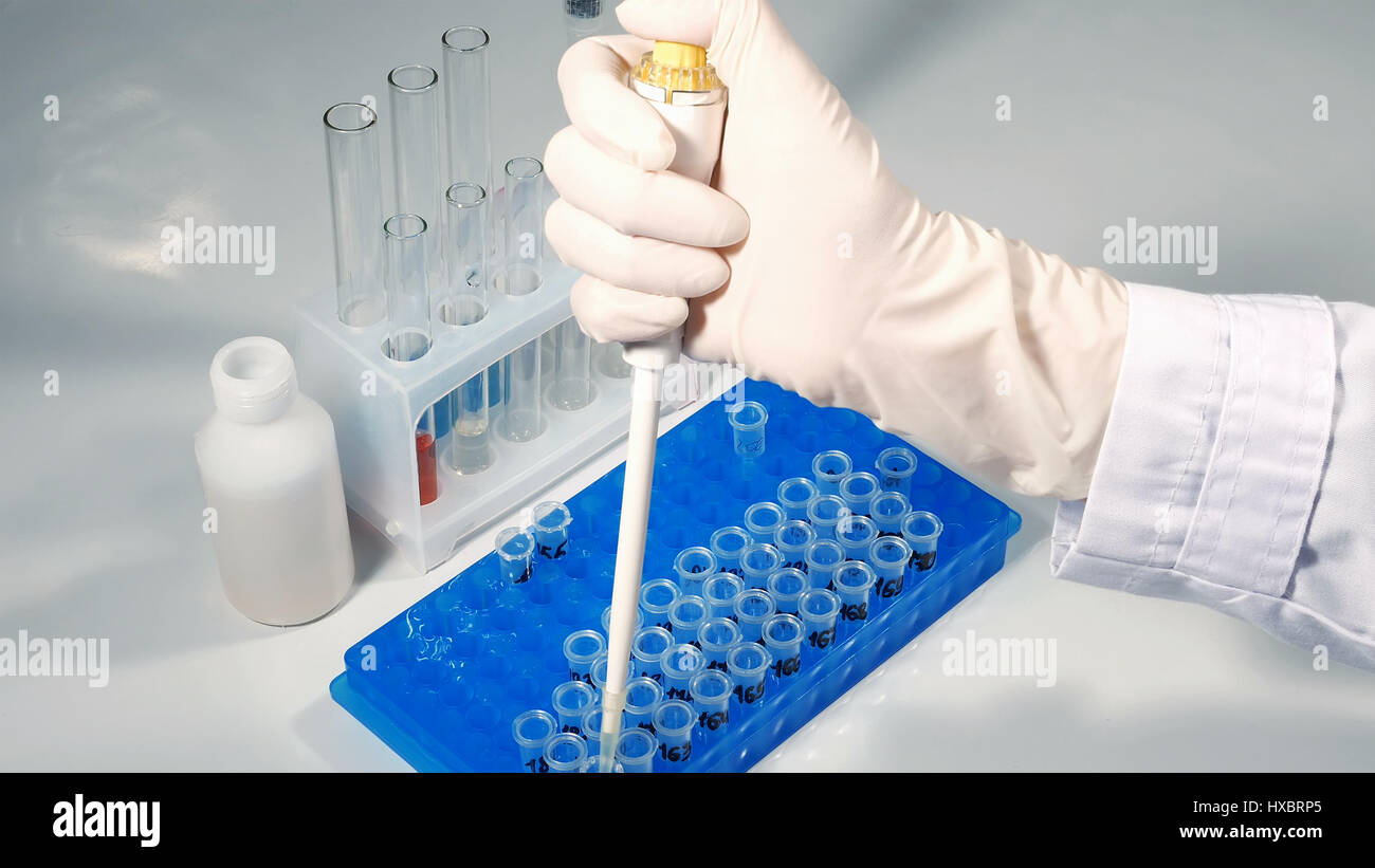Lab technician scientist makes chemical analysis Stock Photo - Alamy
