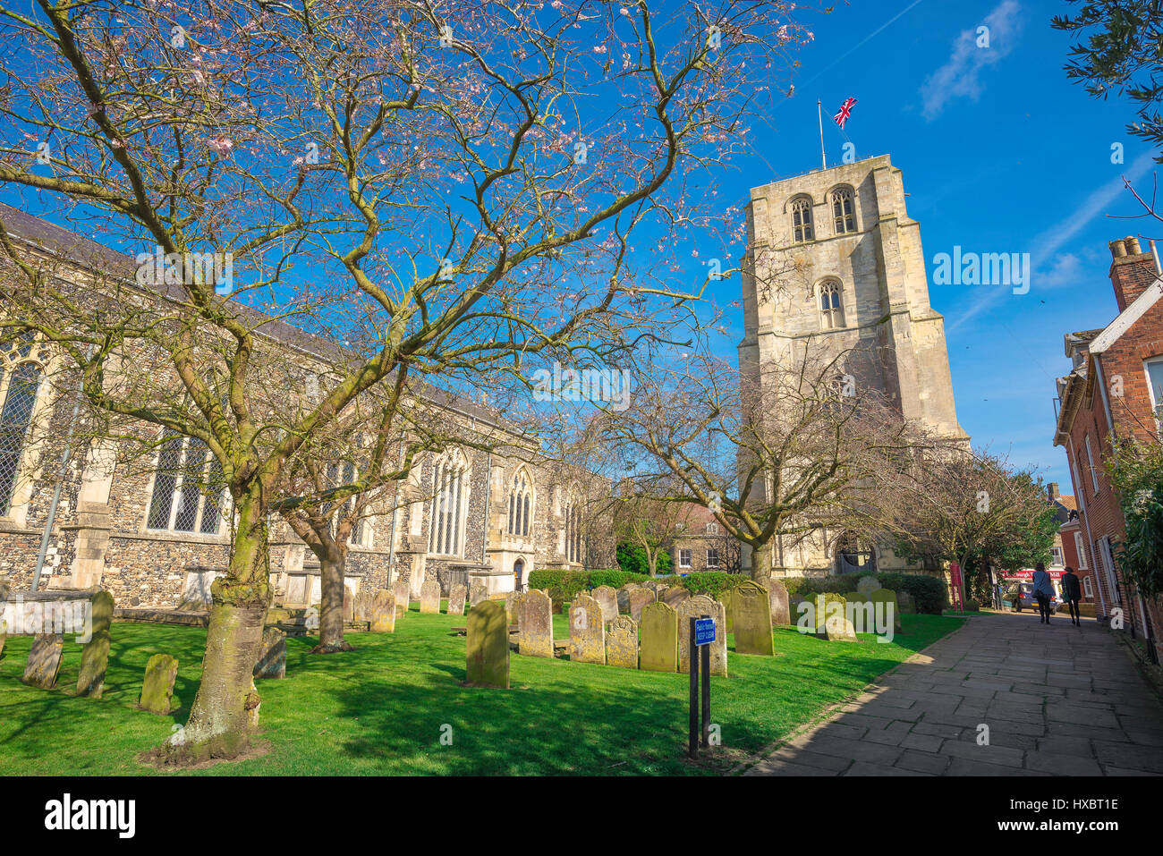 Church tower beccles suffolk england hi-res stock photography and ...