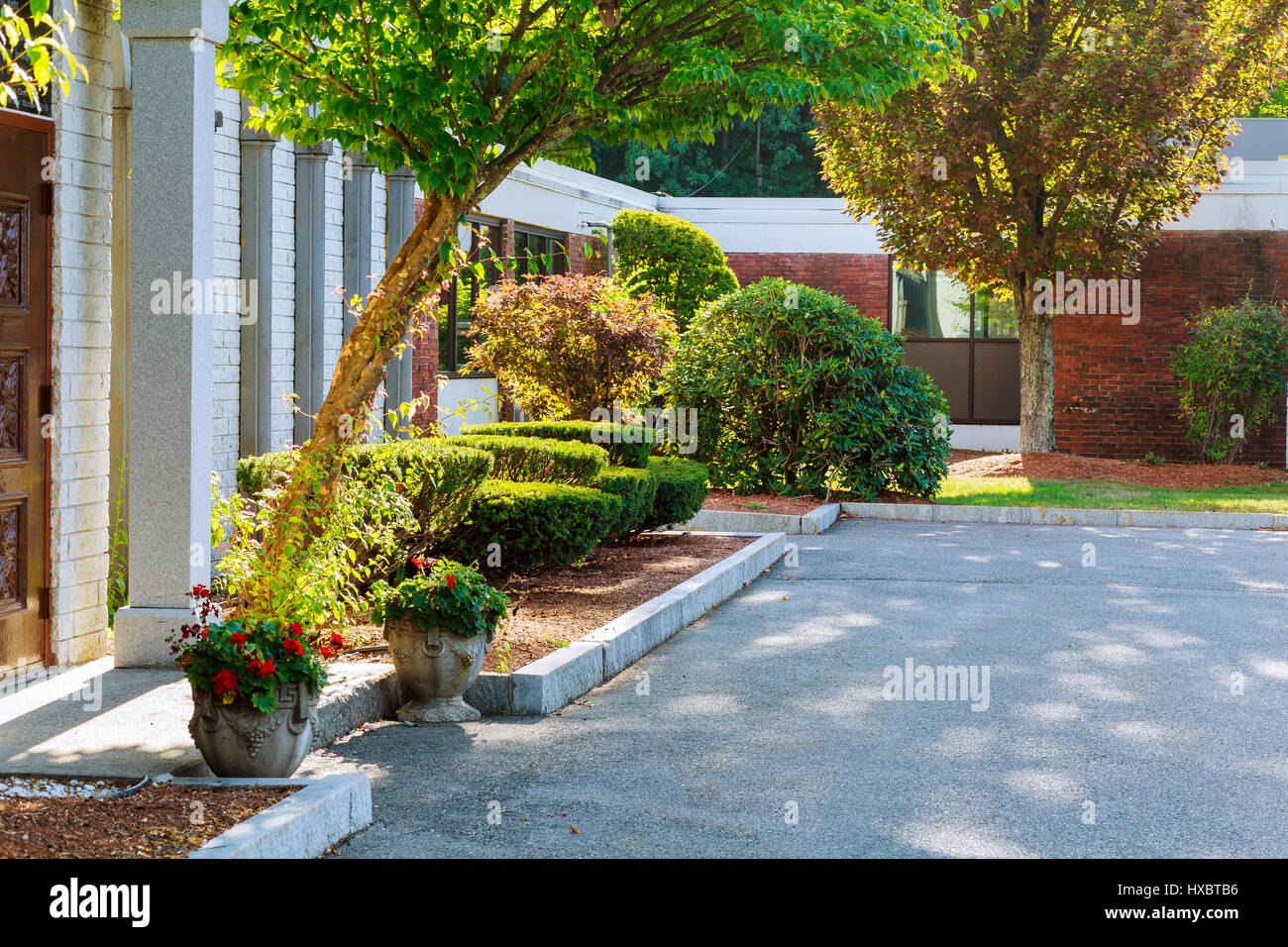 Winding path entrance hi-res stock photography and images - Alamy
