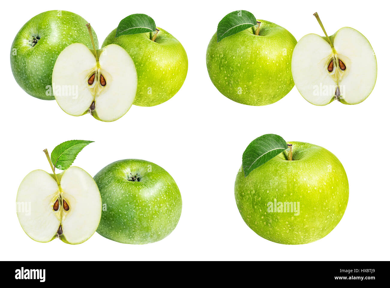 apple isolated on white background Stock Photo - Alamy