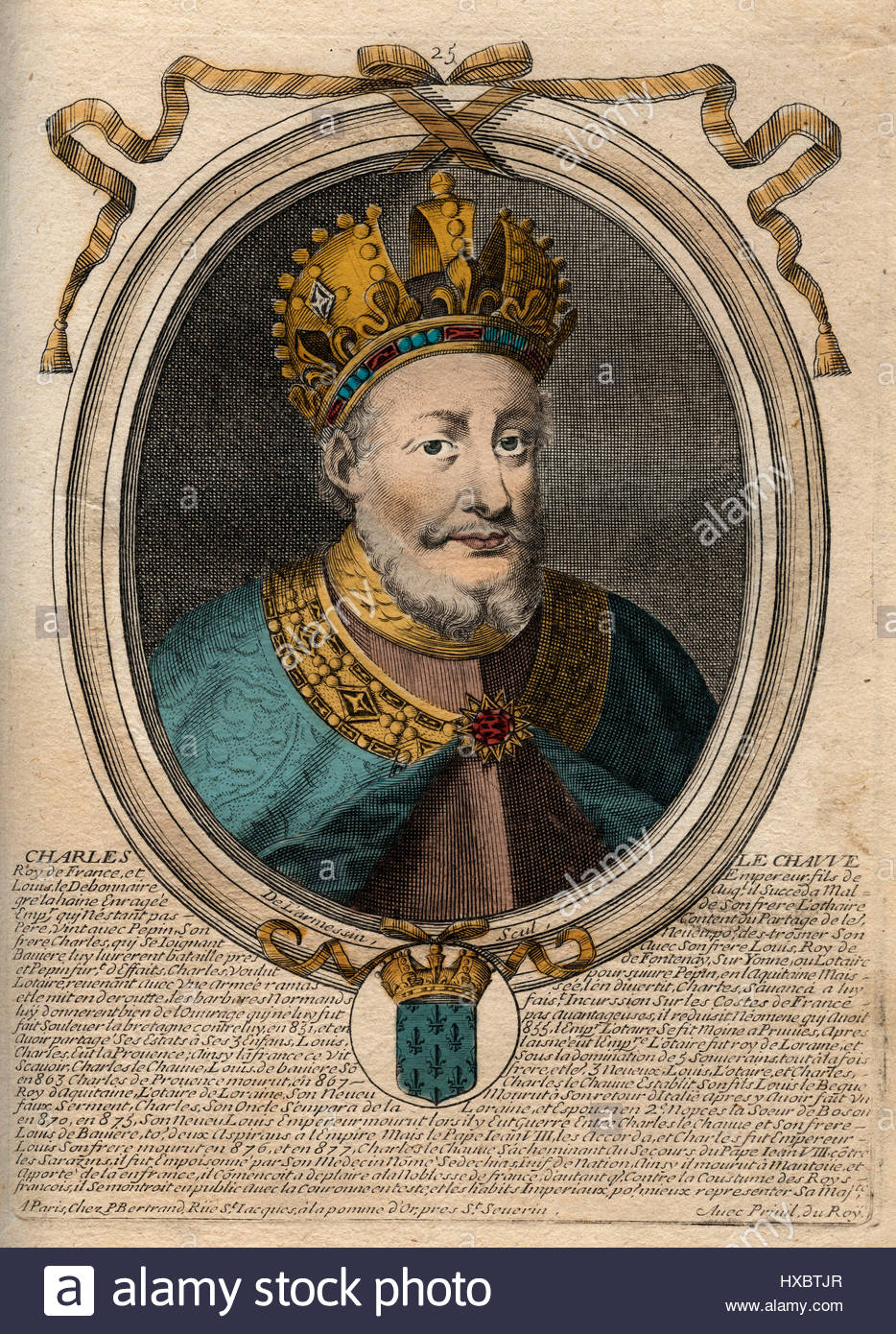 Charles The Bald Stock Photos & Charles The Bald Stock Images - Alamy