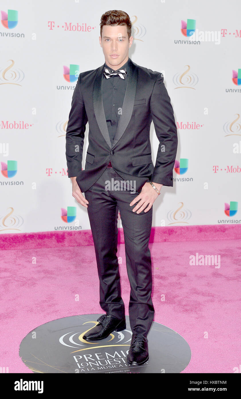 Bryan Batista attending Univision's 29th Edition of Premio Lo Nuestro A ...