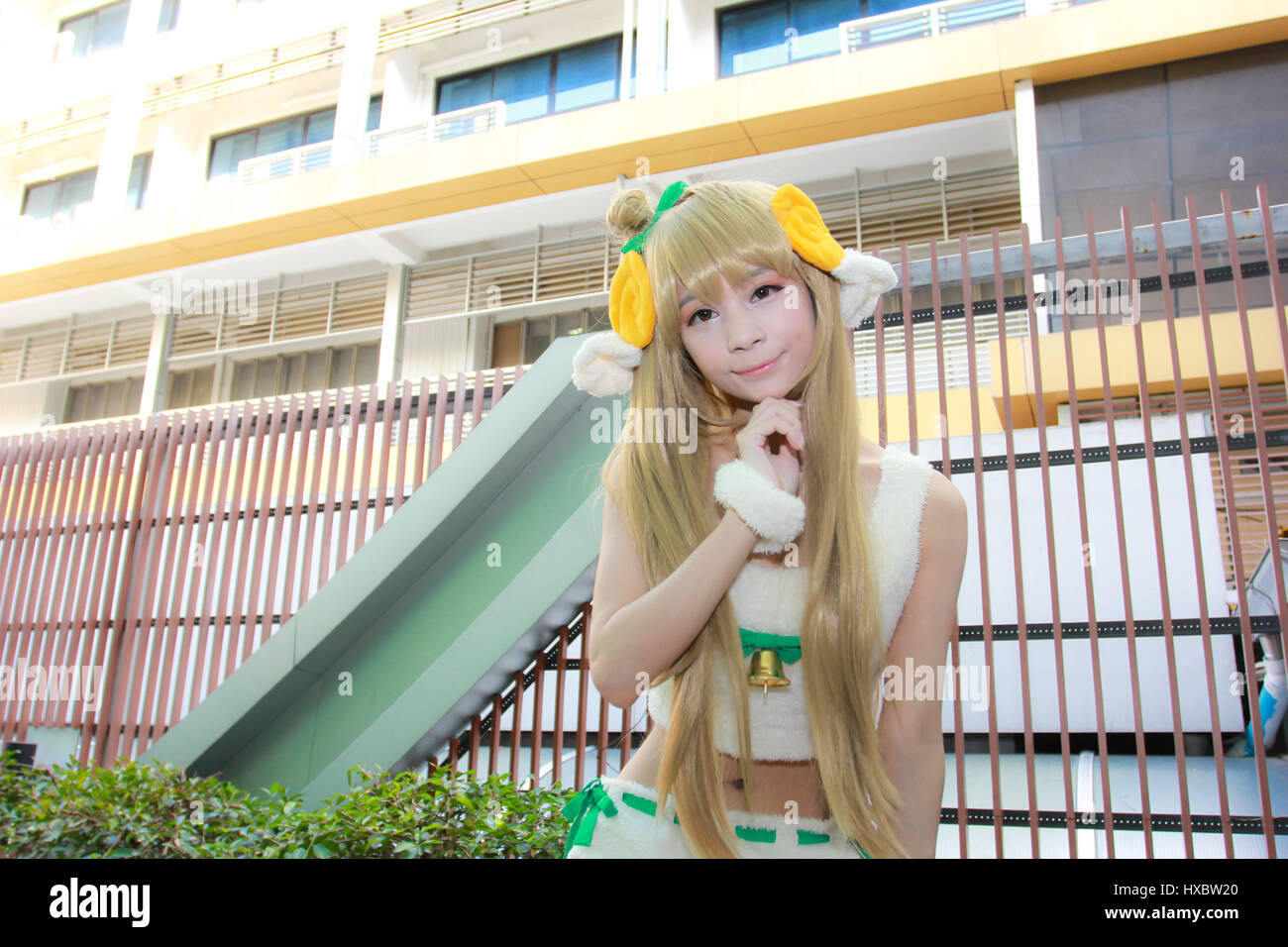 Female model in cosplay lolita hi-res stock photography and images - Alamy