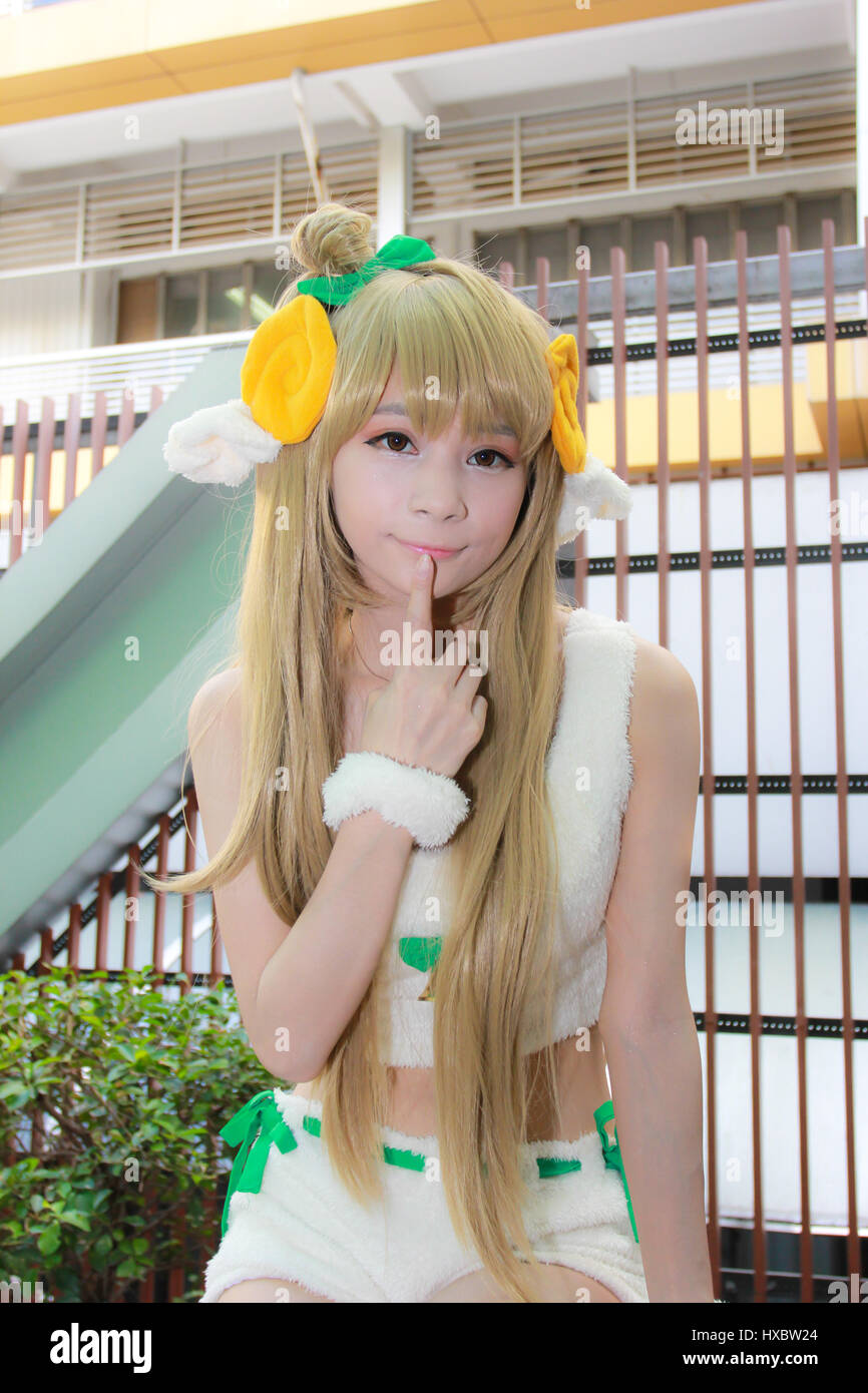 Female model in cosplay lolita hi-res stock photography and images - Alamy