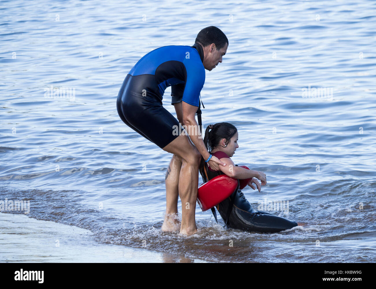 Lifeguards training hi-res stock photography and images - Alamy