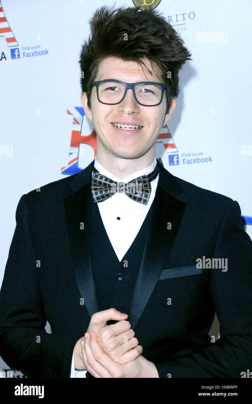 Joshua Lee Young attending the 10th Annual Toscars ceremony, held at ...