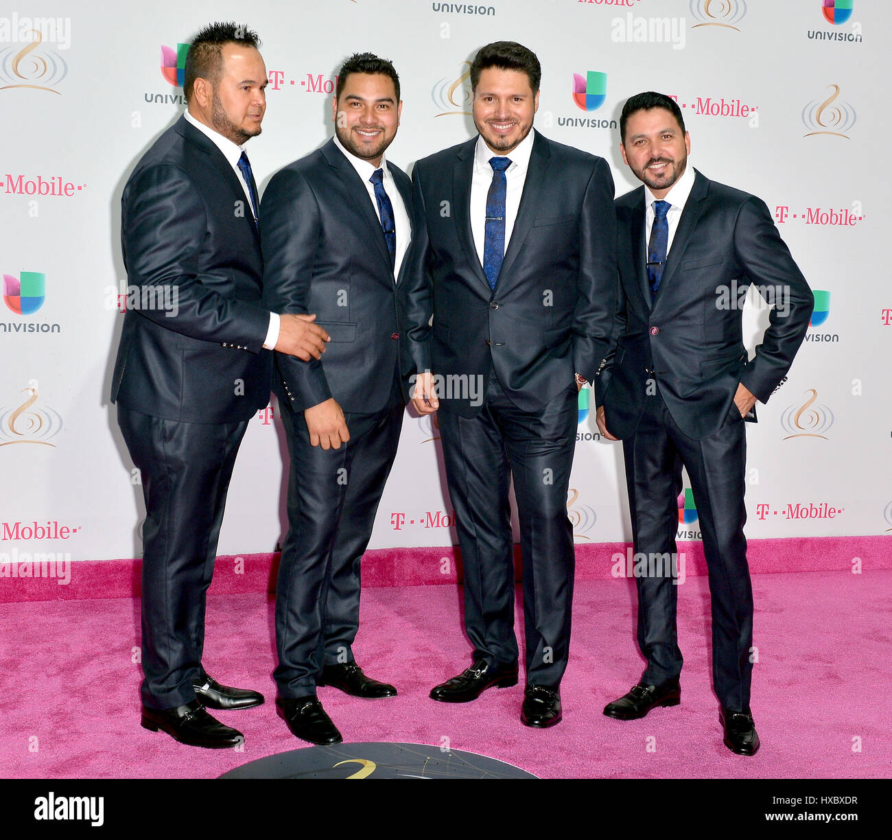 Banda MS attending Univision's 29th Edition of Premio Lo Nuestro A La ...