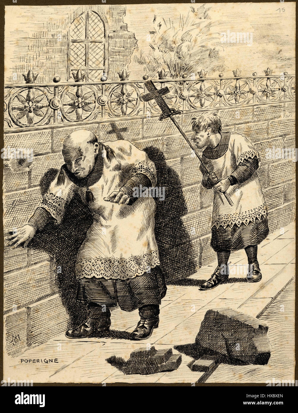 Poperigne - Sketch from anonymous british soldier ( knowed as " JM ...