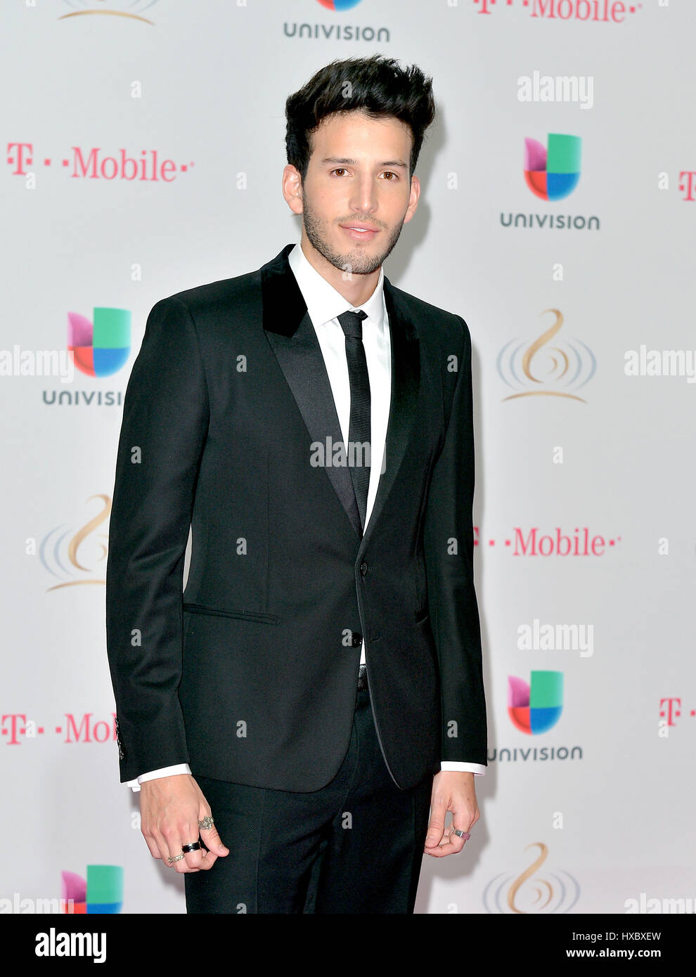 Sebastian Yatra attending Univision's 29th Edition of Premio Lo Nuestro ...
